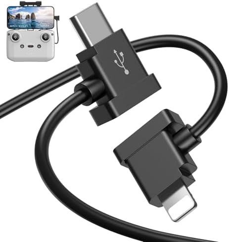 Amazon.com: USB C to iOS Remote Controller Cable for DJI Mavic 3, Mini ...