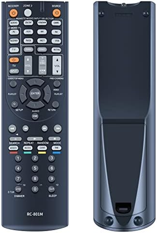 Amazon.com: RC-801M Replacement Remote Control for Onkyo AV Receiver HT ...