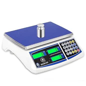 Amazon.com: DHNCBGFZ Industrial Counting Scale 30kg Digital Large ...