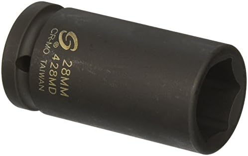 Amazon.com: Sunex 228md 1/2-Inch Drive 28-mm Deep Impact Socket : Tools ...