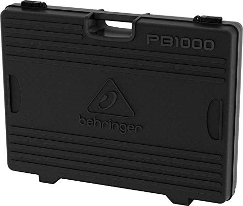 Amazon.com: Behringer PB1000 Pedalboard with Power Supply - 12-pedal ...
