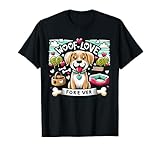 ・ブランド:Liquid Prints・製造元:Liquid Prints・製造元/メーカー部品番号:ADTM058M3K6・様々な犬種とメッセージ「Woof Love Forever」のメッセージが描かれた愛らしいグラフィックで、犬やバレ...