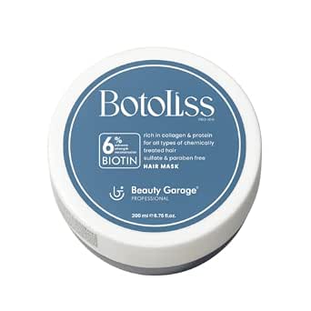 Beauty Garage Botoliss Hair Mask for Damaged Hair | 200 ml Hair Mask ...