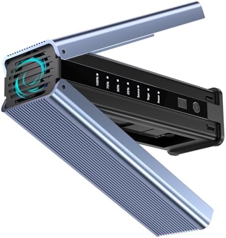 Amazon.com: NVMe M.2 Duplicator with Cooling Fan, 8TB Dual-Bay Offline ...
