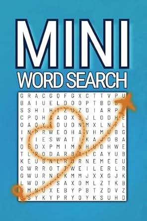 Amazon.com: Mini Word Search: 100 Pocket Size Word Find Puzzles for ...