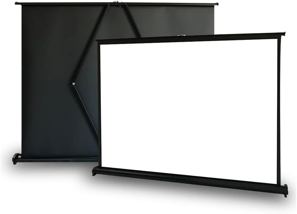Amazon.com: LISSY Portable Projector Screen 30/40/50 Inch Mobile ...