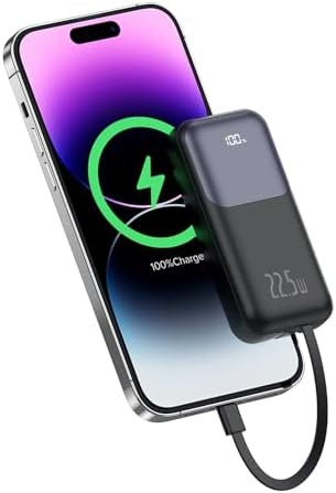 Amazon.com: 10000mAh Portable Charger,Small Phone Charger，Fast Charging ...