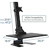 Amazon.com: Mount-It! Electric Standing Desk Converter - Motorized Sit ...