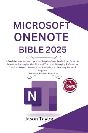 Amazon.com: Microsoft OneNote Bible: Step-by-Step Guide From Basics to ...