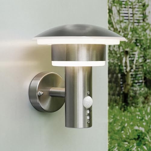 CELAVY PIR Outdoor Wall Lights - Outside Light Mains Powered IP65 with ...