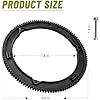 Amazon.com : Alocs 499612 Flywheel Ring Gear Replacement for Briggs ...