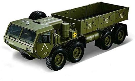 Amazon.com: HG 1/12 RC US Military Truck Metal 8WD Chassis Model 2.4G ...
