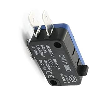 Aexit CMV100D 220V 0.3A SPDT Momentary Push Button Limit Switch ...