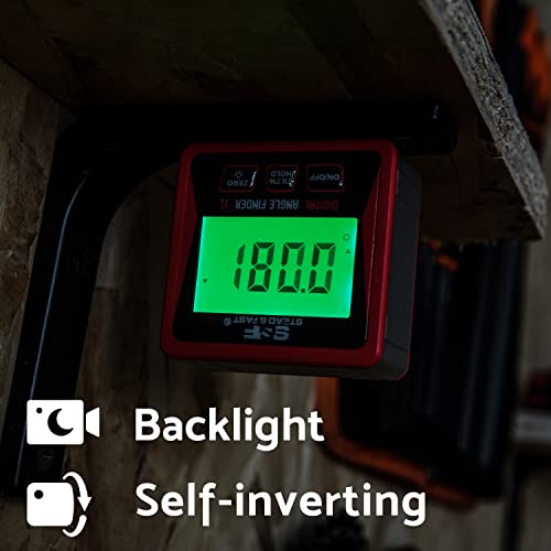 Snapklik.com : S&F STEAD & FAST Digital Angle Finder Gauge Magnetic ...