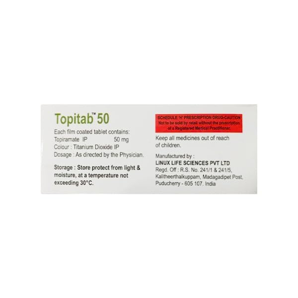 Topitab 50 mg - Strip of 10 Tablets : Amazon.in: Health & Personal Care
