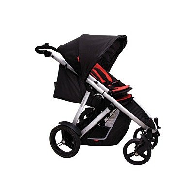 Amazon.com : Phil & Teds Verve Stroller with Double Kit in Red Verve ...