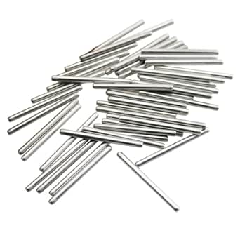TAODAN 50PCS Stainless Steel Cylindrical Pins 3x40mm Precision ...