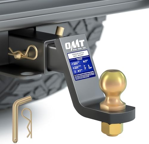 Amazon.com: Orion Motor Tech Trailer Hitch Ball Mount, for 2" Receiver ...