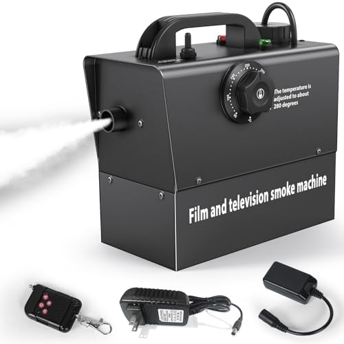 Amazon.com: HOLDLAMP Fog Machine 400W 21000mAh Rechargeable Smoke ...