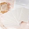 Amazon.com: 3202 Pcs Self-Adhesive Pearl Stickers, 6 Size Hair Pearls ...