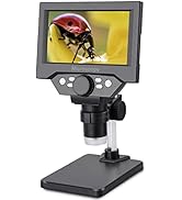 Koolertron 4.3 inch LCD Digital USB Microscope,8MP 1-1000X ...