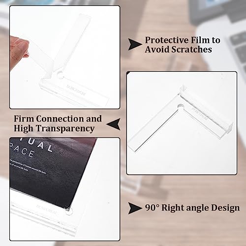 BENECREAT Acrylic Book Binding Correction Tool, Clear 90 Degree ...