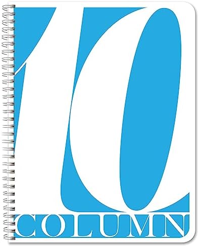 Amazon.com : BookFactory 10 Column Log Book/Columnar Logbook/Notebook ...