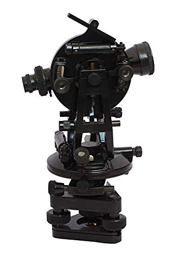 Vernier Theodolite 20 Seconds With Wood Box Transit Alidade Surveying ...