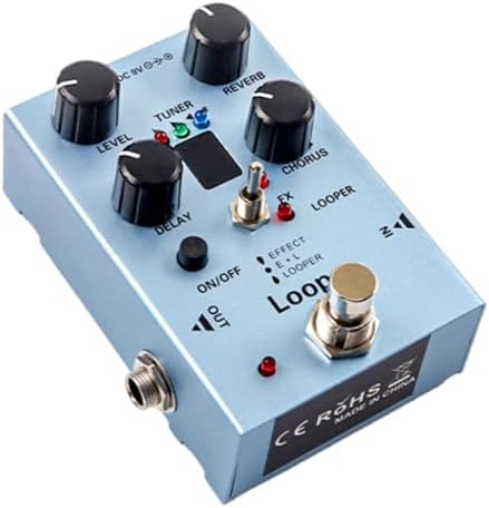 HEAVENGLOW Guitar Multi Effect Pedal Player Show Level Adjustment Knob ...