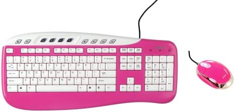 Amazon.com: Saitek Keyboard & Mouse Combo Pink : Electronics