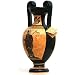 Amazon.com: Greek Ceramic Amphora Jar Vase Pot Painting Goddess Artemis ...