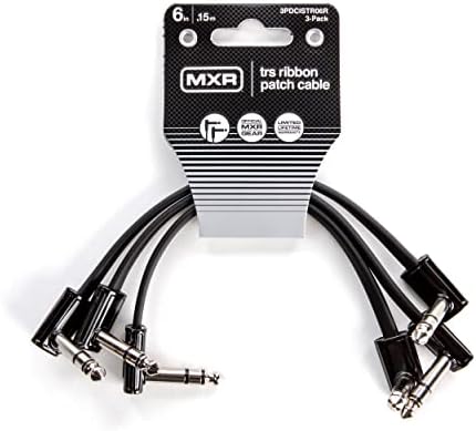 Amazon.com: Jim Dunlop (3PDCISTR06), 1/4-Inch Right Angle MXR Ribbon ...