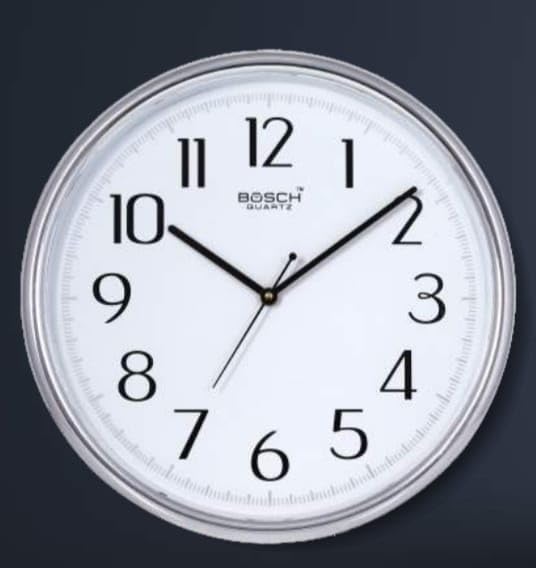 Buy Bosch Quartz Wall Clock, Modal No:1097,Office/Living Room Wall ...