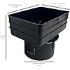 Amazon.com : 4x5x4 Universal Downspout Adapter – Fits 4x5 Downspout to ...