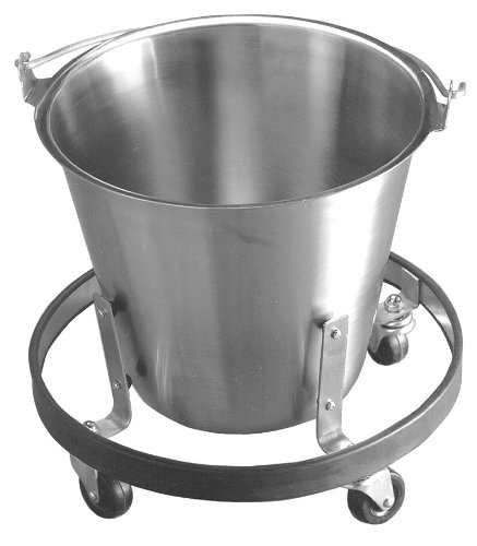 Amazon.com: Medline DYND051014Z Stainless Steel Kick Buckets with Stand ...