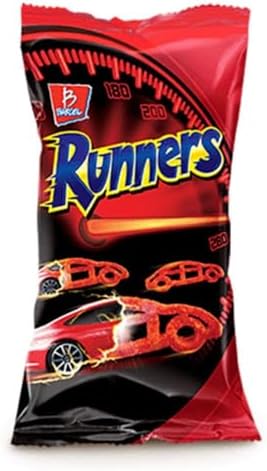 Amazon.com: Runners Barcel mexican chips - 1 bag of 62g