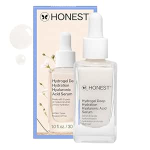 Amazon.com: Honest Beauty Hydrogel Deep Hydration Hyaluronic Acid Serum ...