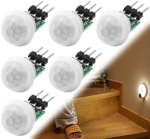 6 Stück IR Sensor Mini Pyroelectric, PIR Human Sensor Modul ...
