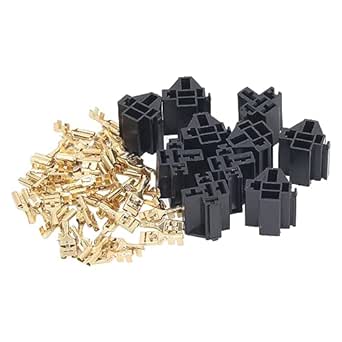 10 Set Automotive Relay Connector ABS Material Relay Connector Bracket ...