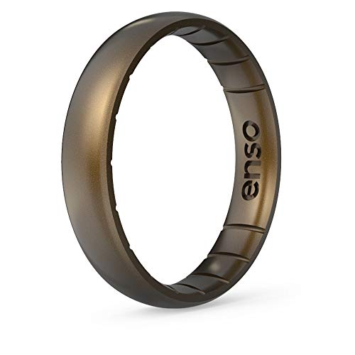 Snapklik.com : Enso Rings Thin Elements Silicone Ring Infused
