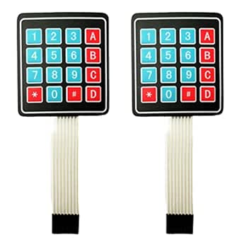 DIYables Keypad 4x4 for Arduino, ESP32, ESP8266, Raspberry Pi, 2 Pieces : Amazon.com.au: Computers