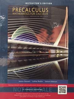 Precalculus: Mathematics for Calculus Instructor's Edition w/Answers ...