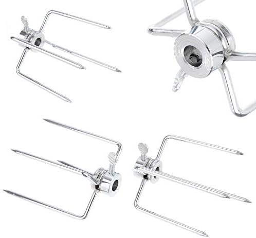 Amazon.com: Skyflame Universal 304 Stainless Steel Rotisserie Meat ...