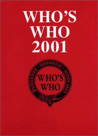 Who'S Who 2001 : Edited by Reference, Who's Who: Amazon.in: Books