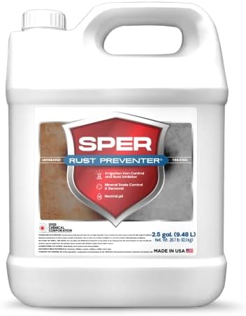 Amazon.com: SPER Rust Preventer - 2.5 gal Liquid Sprinkler & Irrigation ...
