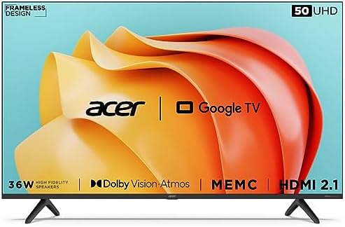 acer 127 cm (50 inches) Advanced I Series 4K Ultra HD Smart LED Google ...