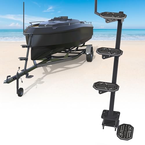 Best Boat Trailer Bow Steps for Safe, Stable Boarding – Sailing Red ...