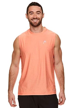 HEAD Men's Hypertek Gym Tennis & Workout Muscle Tank - Sleeveless ...