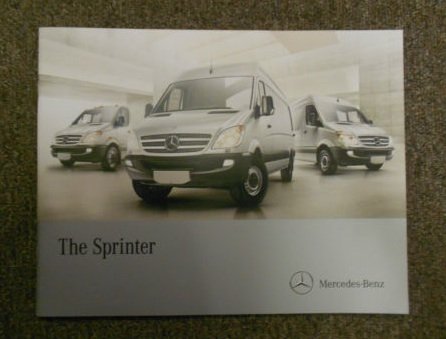 2012 Mercedes Benz The Sprinter Sales Brochure Manual FACTORY OEM BOOK ...