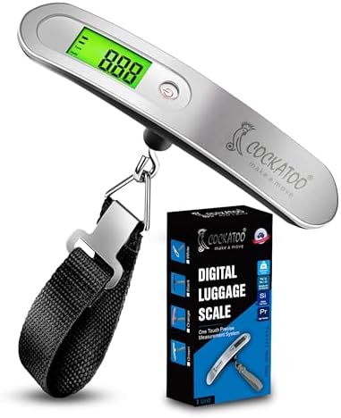 iBELL Rechargeable Weight Machine For Luggage Weighing Scale, Portable ...